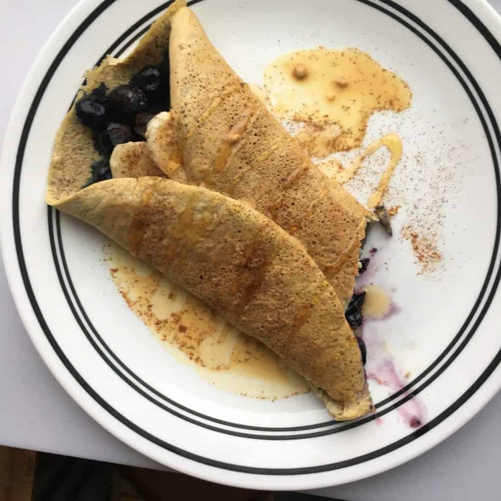 4 Ingredient Single Serving Crepe The Granola Diaries 4 Ingredient Single Serving Crepe The Granola Diaries